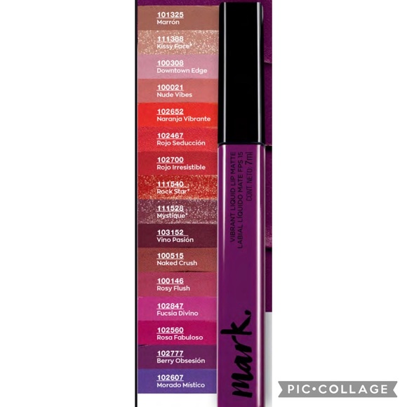 mark. | Makeup | Avon Mark Matte Lip Color Rosy Flush | Poshmark